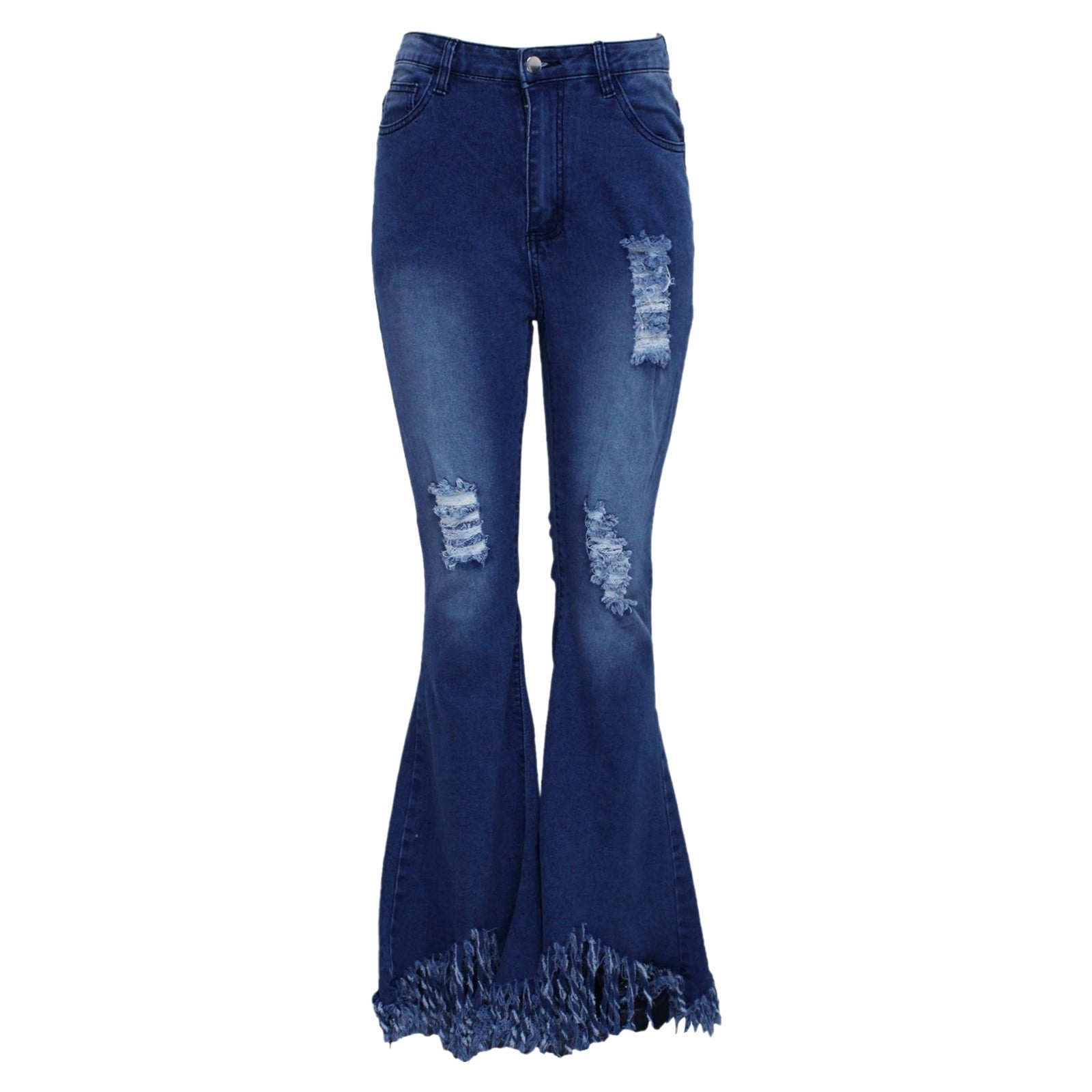 EHQJNJ Women's Jeans Maternity Jeans Women's Fashion Matching Slim Wide ...