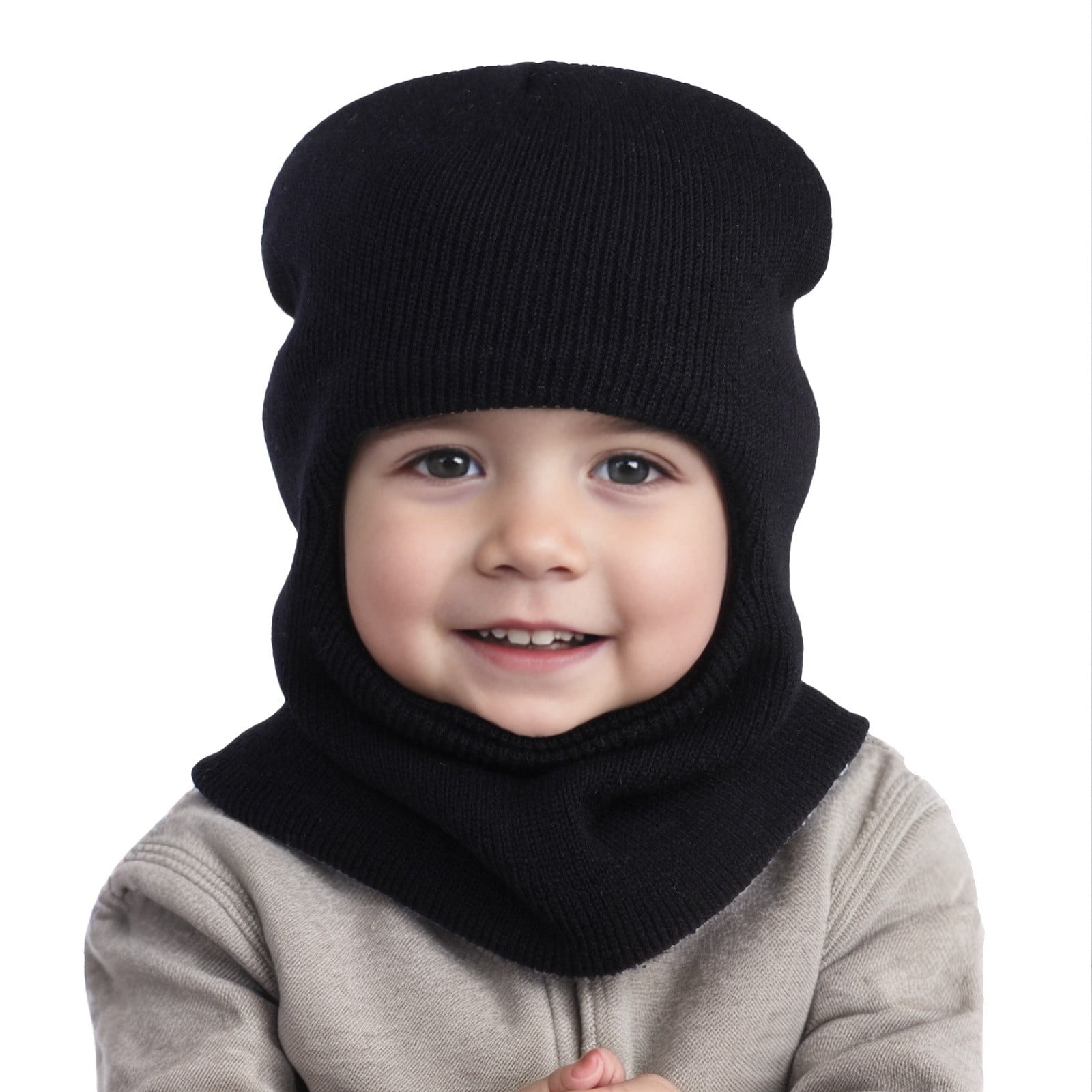 EHRWE Baby Girls Boys Winter Hat Scarf Earflap Hoodie Scarve Warm Cute ...