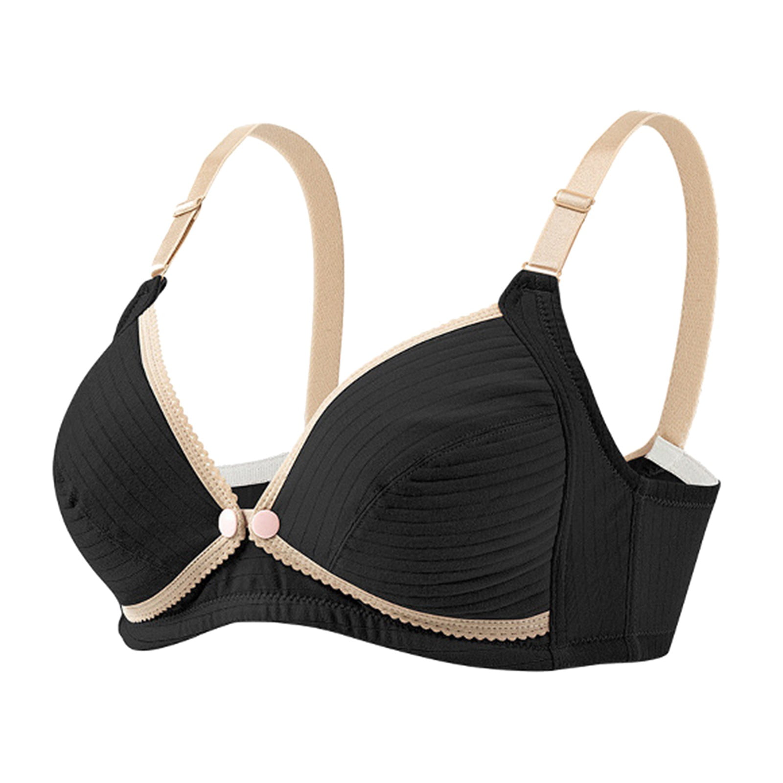 Ehrwe Bra For Women Front Buckle Postpartum Breastfeeding Wirefree
