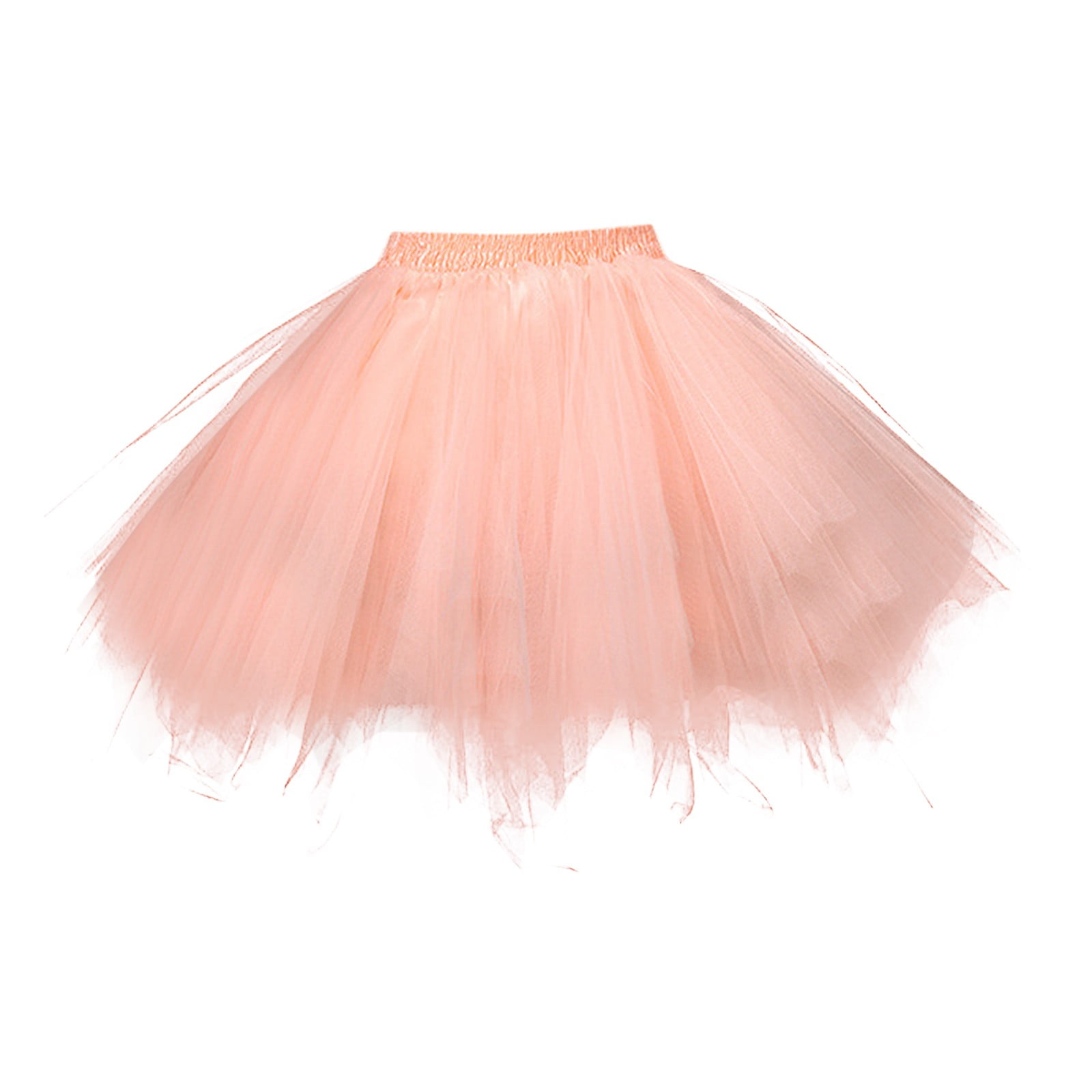 EHRWE Skirts For Women Tutu Skirt Princess Puffy Irregular Color Skirt ...