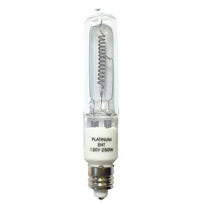 EHT Lamp - PLATINUM 250w 120v Q250CL/MC Halogen Bulb - Walmart.com
