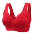 Ehtmsak Bralettes For Women With Support Plus Size Front Closure