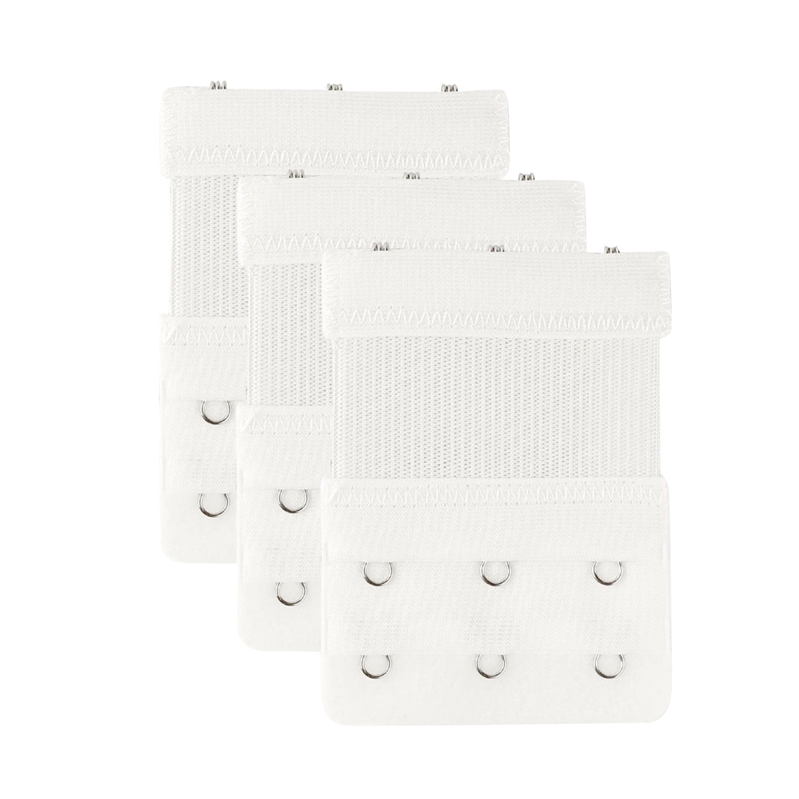 EHTMSAK Women's Bra Extenders 3 Hook Soft and Comfort Bra Strap ...