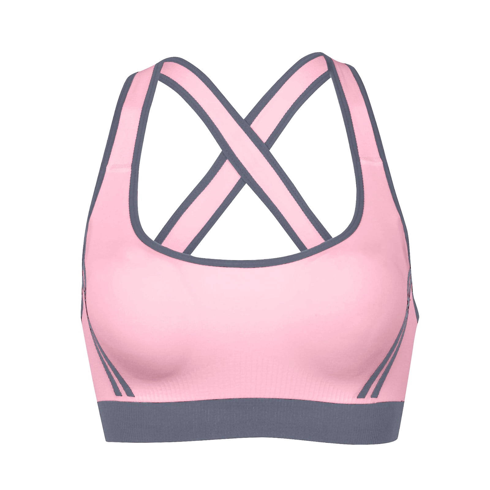 EHTMSAK Women's Full Support High Impact Racerback Lightly Lined ...