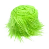 Shaggy Mohair Faux Fur Fabric Strips Ribbon, Pre Cut Roll, 6" Wide by ...