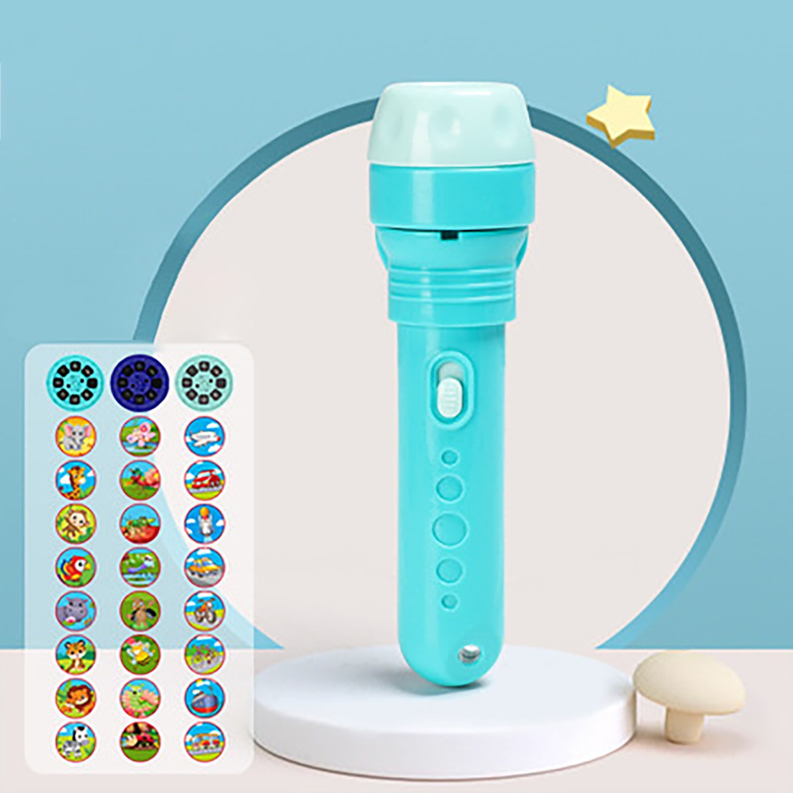 EIALIVE Projection Lights Slide Projector Flashlight Projection Light ...