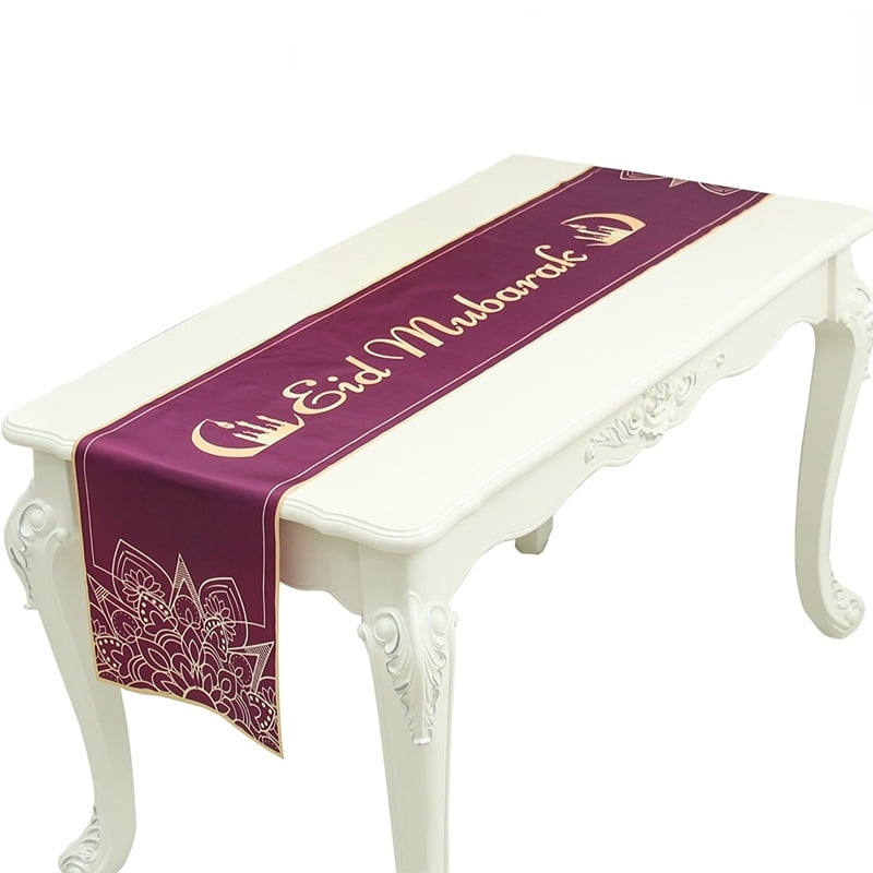 EID Mubarak Table Runner Ramadan ration for Home Table Runner Ramadan ...