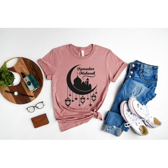 EID Mubarak tee, Muslim Shirt, Ramadan Gift, Ramadan Mubarak T-Shirt ...
