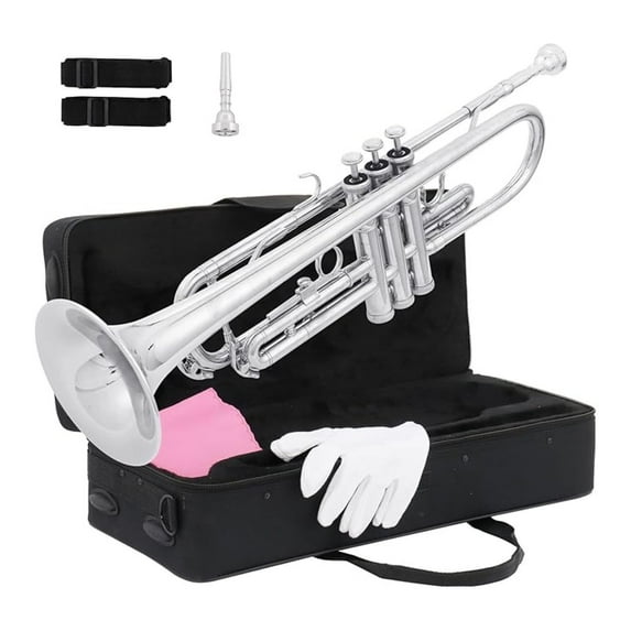 EIGHTNINE Bb Standard Trumpet for Beginners,Trumpet for Student with ...
