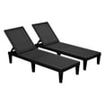 EIGHTNINE Outdoor Chaise Lounge Chair Set of 2 for Outside Pool Patio ...
