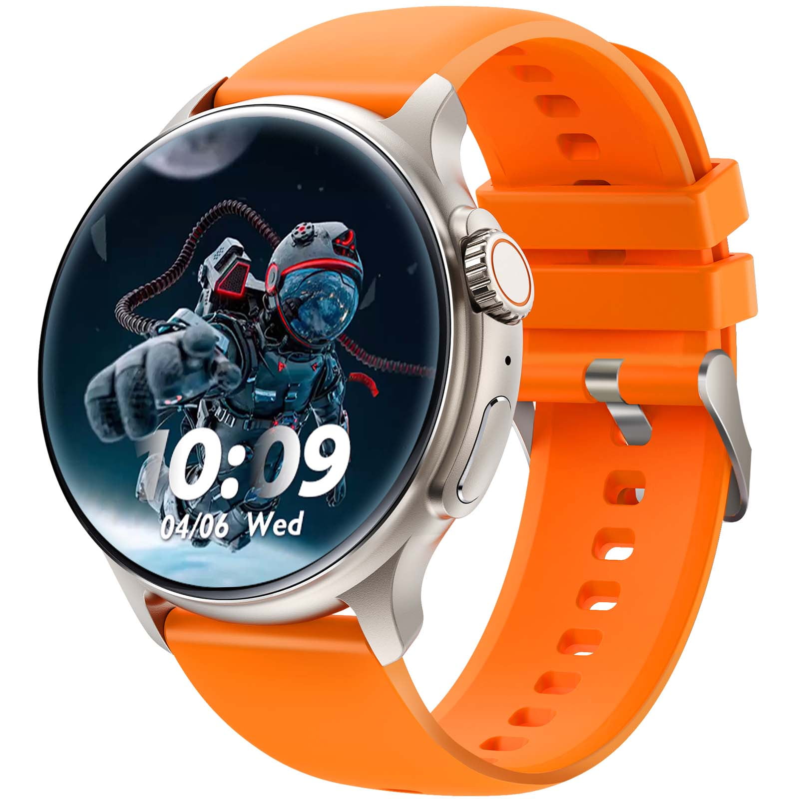 EIGIIS Smart Watch Answer Make Call AMOLED Smartwatch for Android and ...