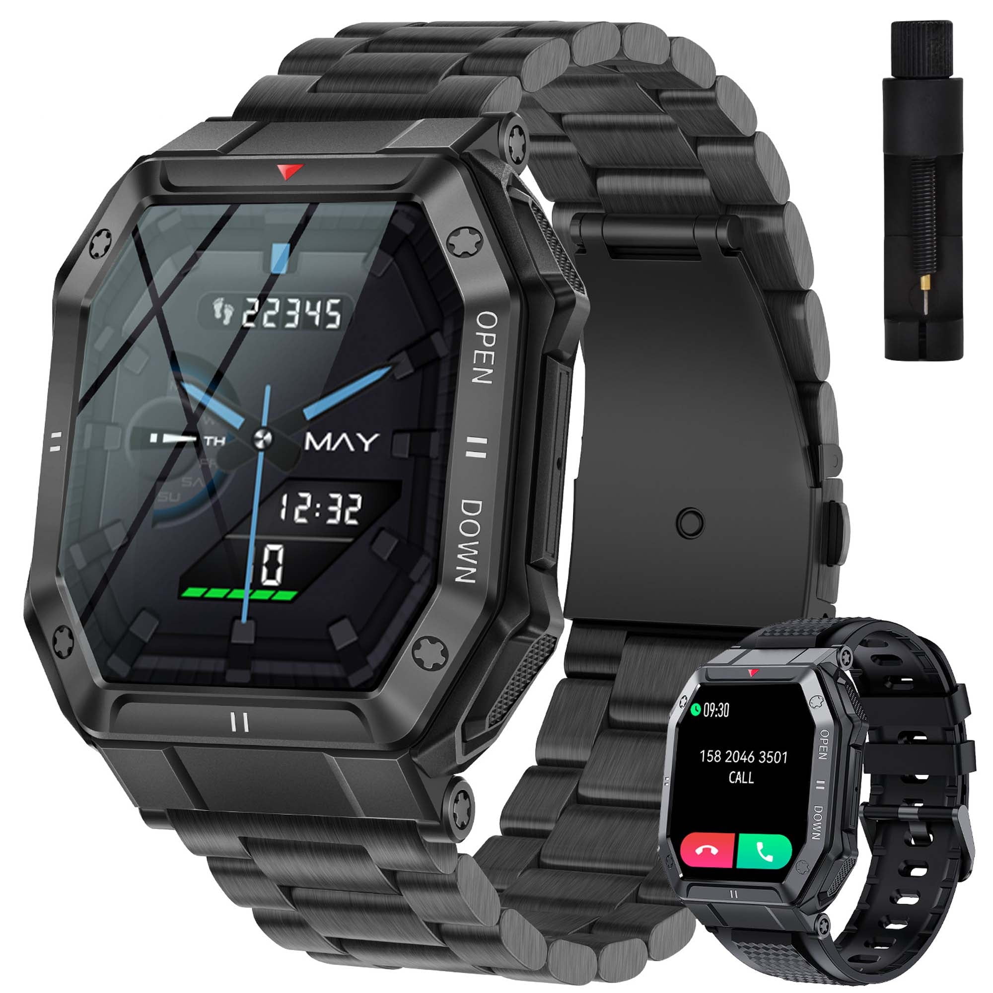 EIGIIS Smart Watch for Men Smartwatches with Bluetooth Call Function 1. ...