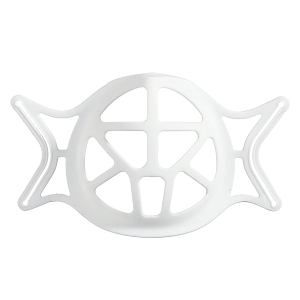 EIGTHTAIL 5 pcs White Silicone 3D Face Mask Bracket Mask Guards for ...