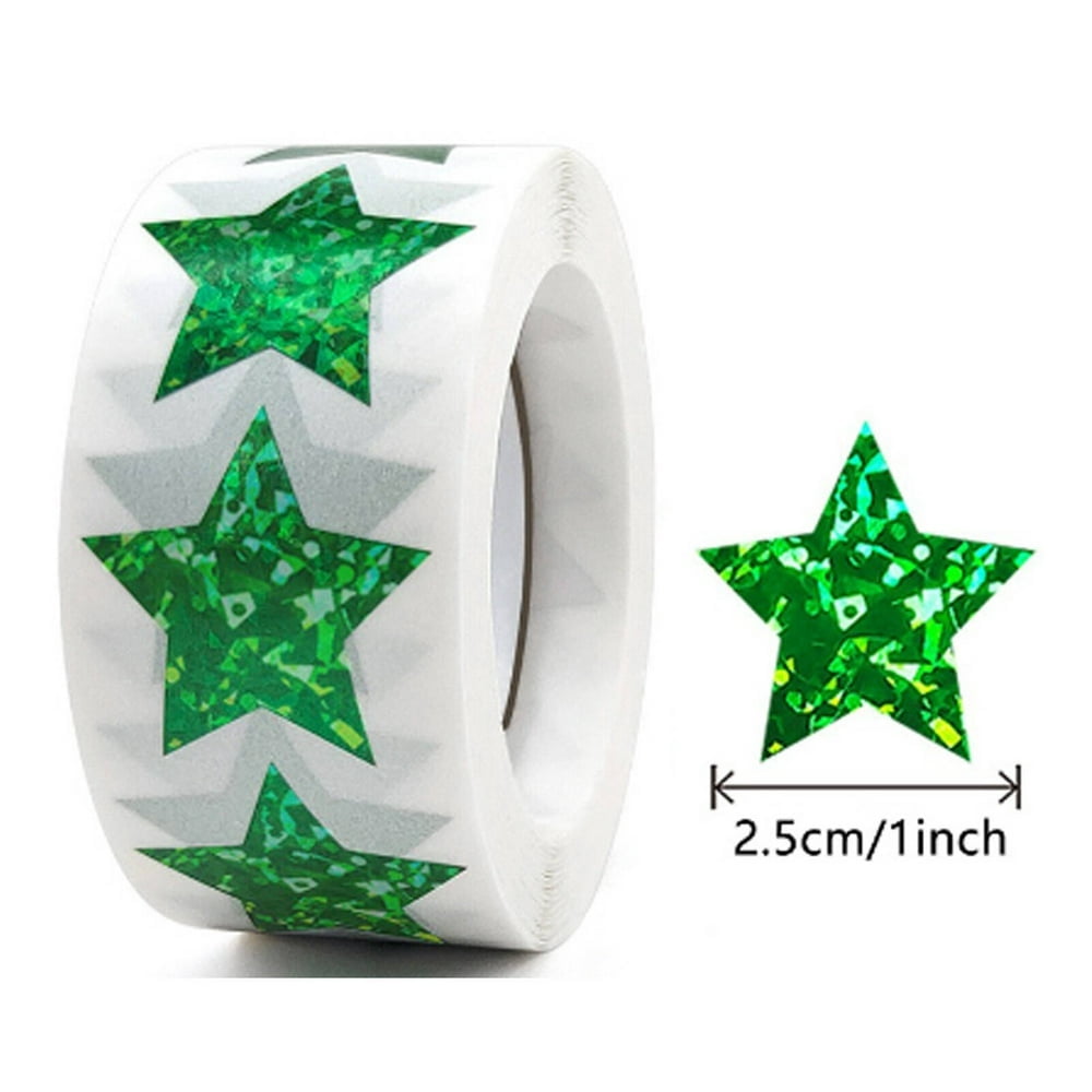 EIGTHTAIL 500 Pcs Stickers Odorless Star Stickers for Kids Classroom ...