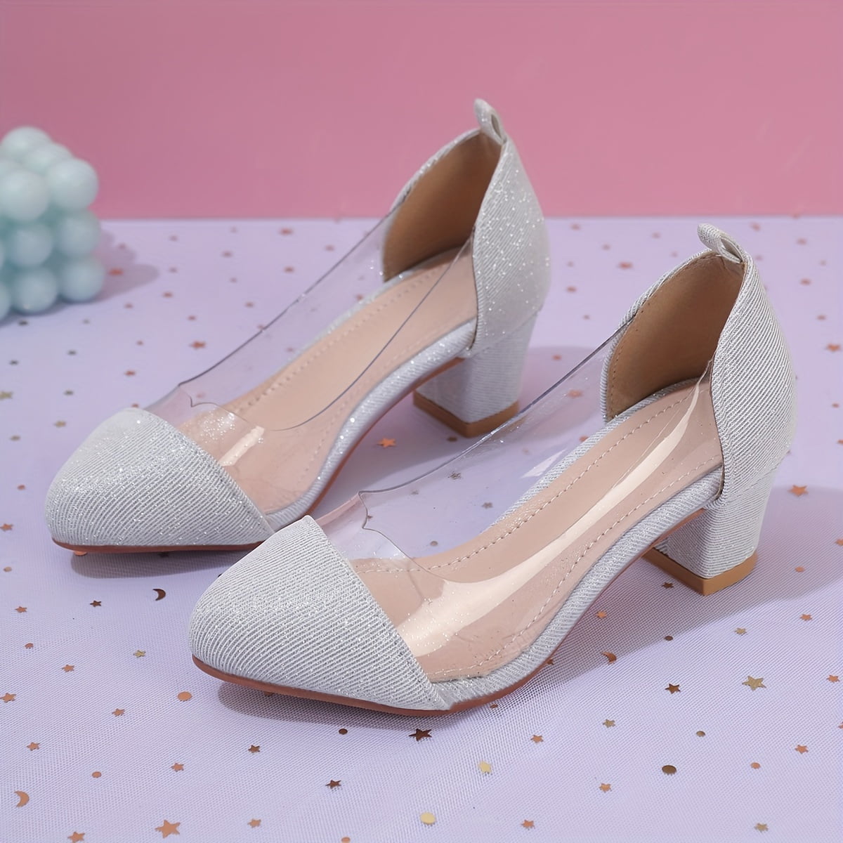 EIGTHTAIL Chic Girls High Heel Shoes - Lightweight & Elegant Perfect ...