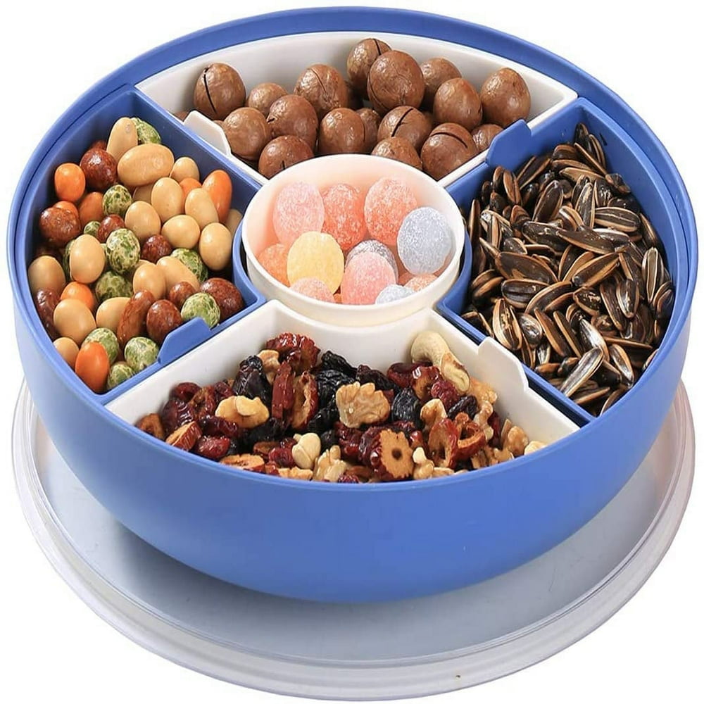 EIGTHTAIL Divided Serving Dishes with Lid Serving Bowls Multifunctional ...
