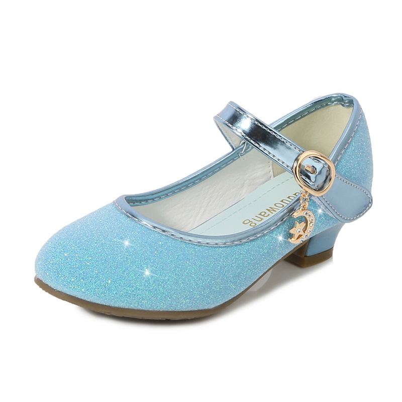 EIGTHTAIL Glittering Girls Low Heel Dress Shoes - Princess-Style ...