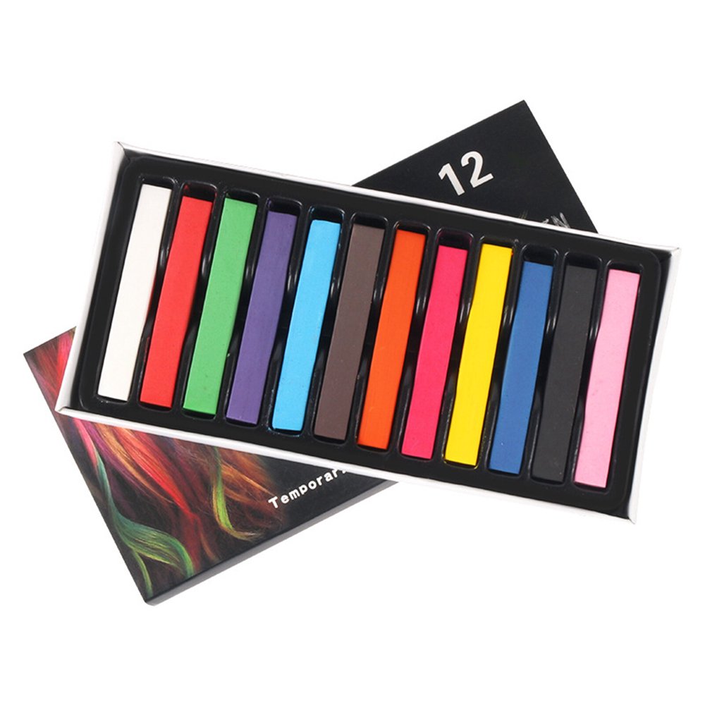 EIGTHTAIL Square Pastel Set 12 Colors Soft Dry Pastel Artist Chalk ...