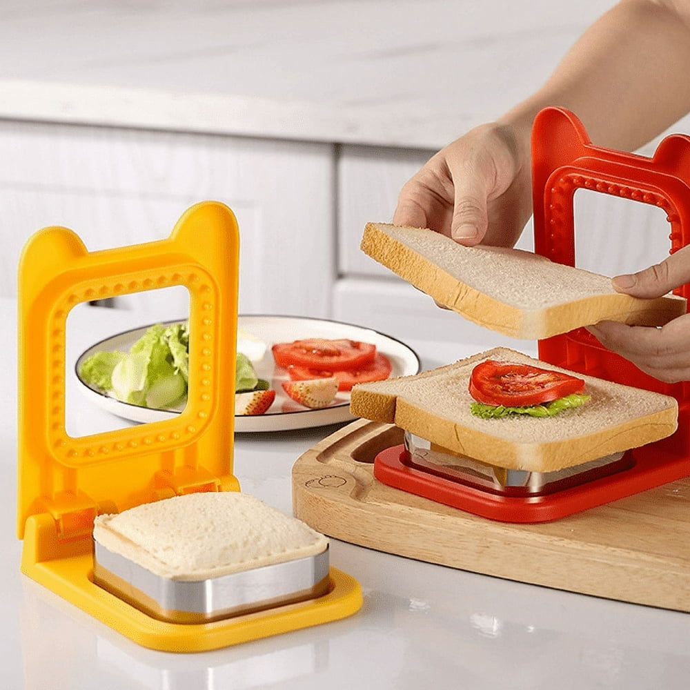 EIGTHTAIL Uncrustable Sandwich Maker Cutters For Kids Lunch Mini Cookie ...