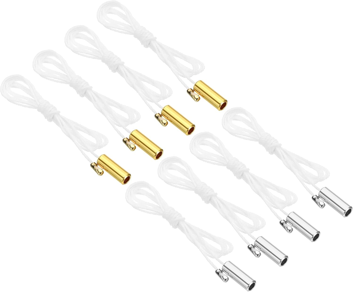 EIKODO-1.5M 4.9ft Ceiling Pull Chain, 8 Pcs Pulls String Extender with ...