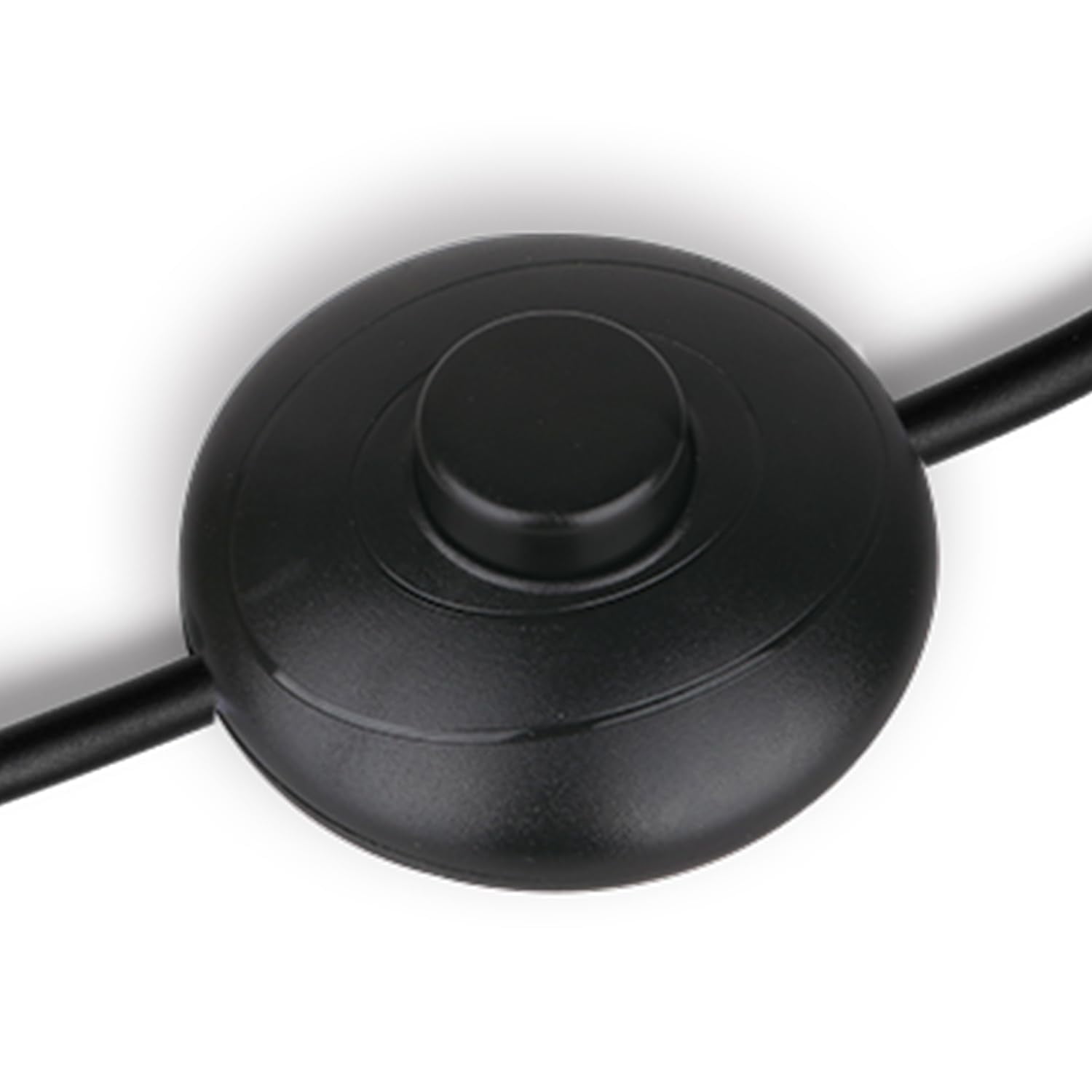 EIKODO-1Pcs Floor Lamp Foot Switch, Black Foot Pedal Switch, Round ...