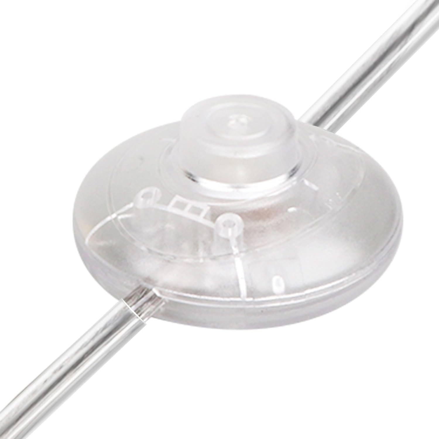 EIKODO-1Pcs Floor Lamp Foot Switch, Clear Foot Pedal Switch, Round ...