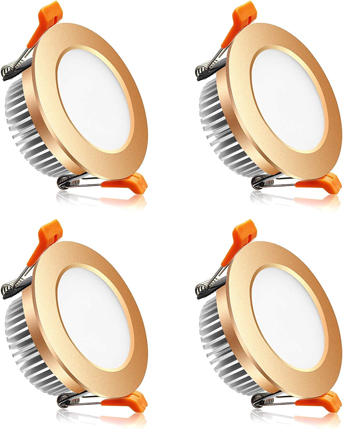 EIKODO-2 Inch LED Recessed Lighting, Dimmable Downlight 3W(35W Halogen ...
