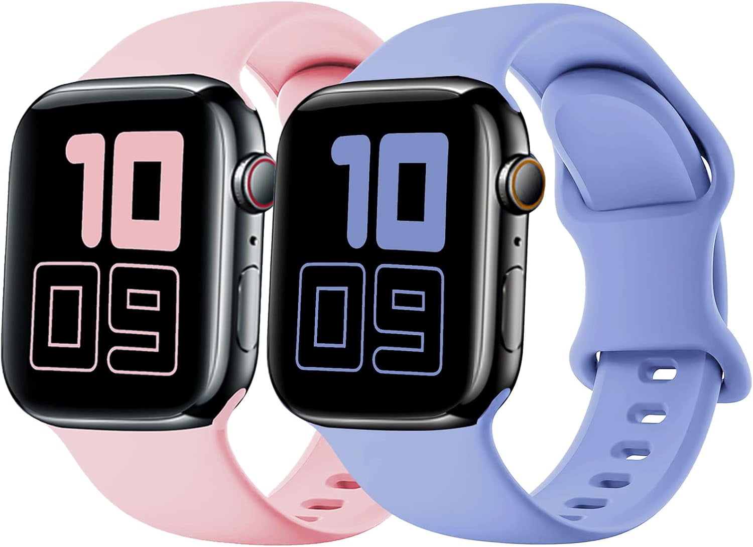 EIKODO-2 Pack Silicone Strap Compatible with Kids Apple Watch Band ...