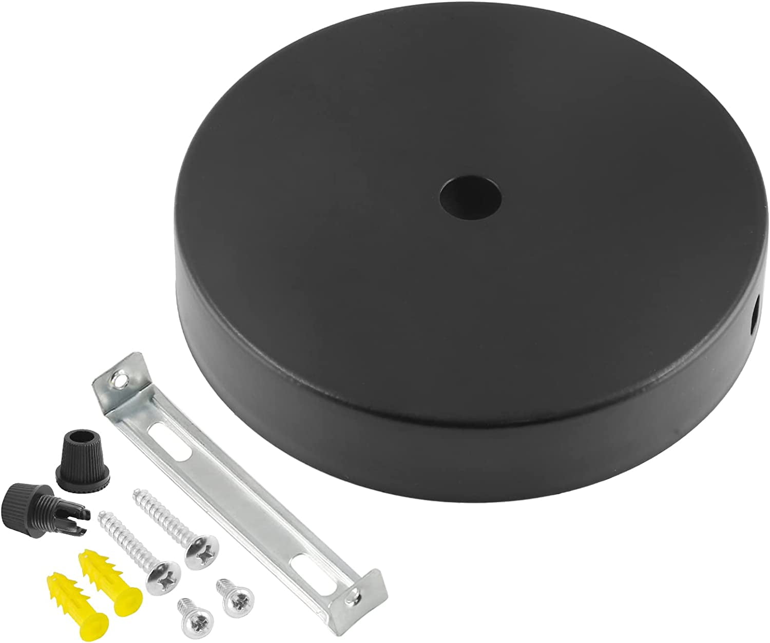 EIKODO-2Pcs Ceiling Canopy Kit, Ceiling Light Cover Plate 4 Inch ...