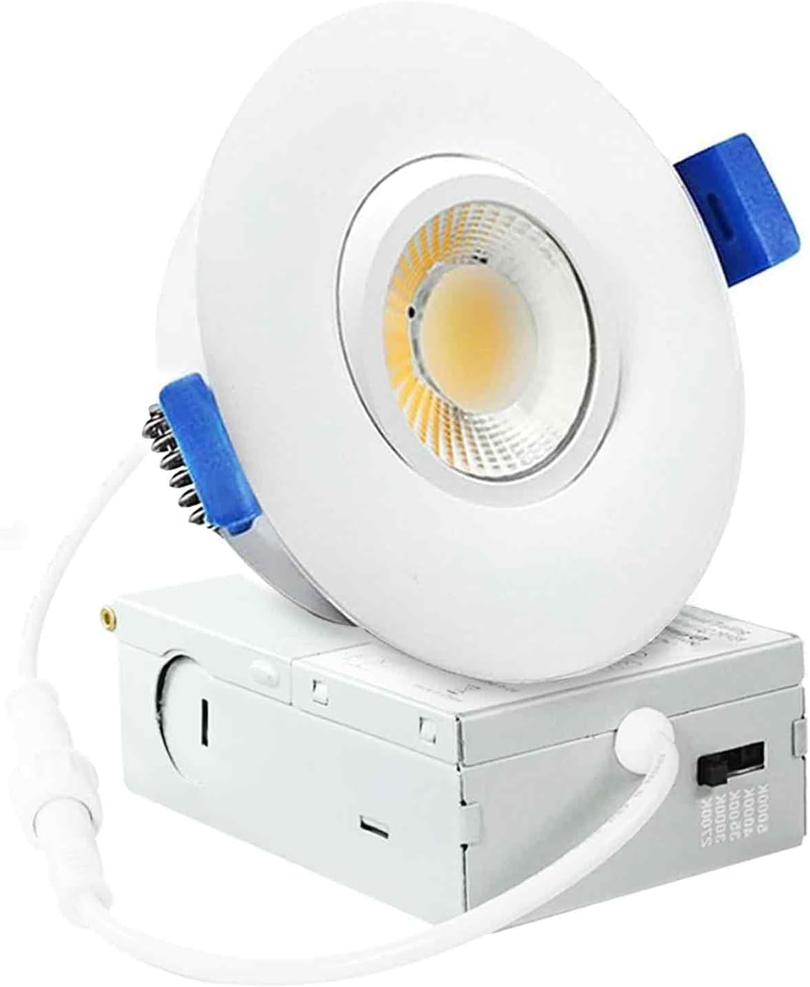 EIKODO-3 Inch Gimbal Led Recessed Lights, Waterproof recessed Lights ...