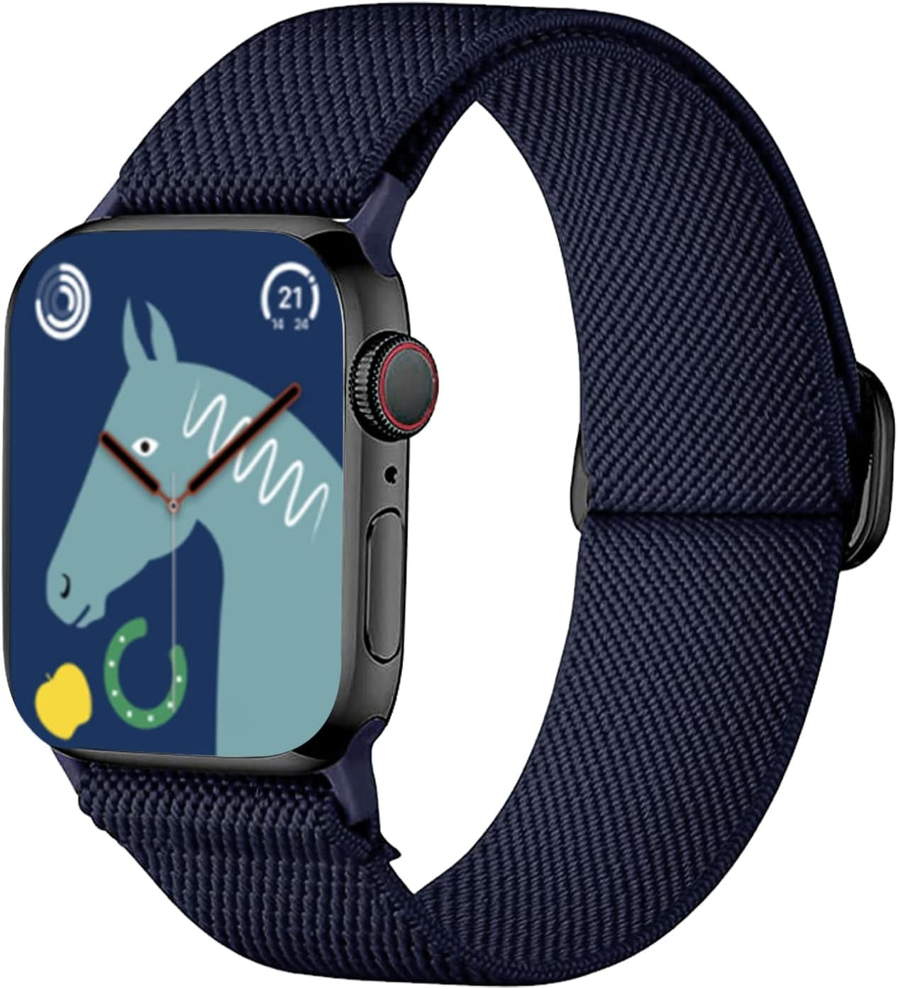 EIKODO-3 Pack Stretchy Nylon Strap Compatible with Kids Apple Watch ...