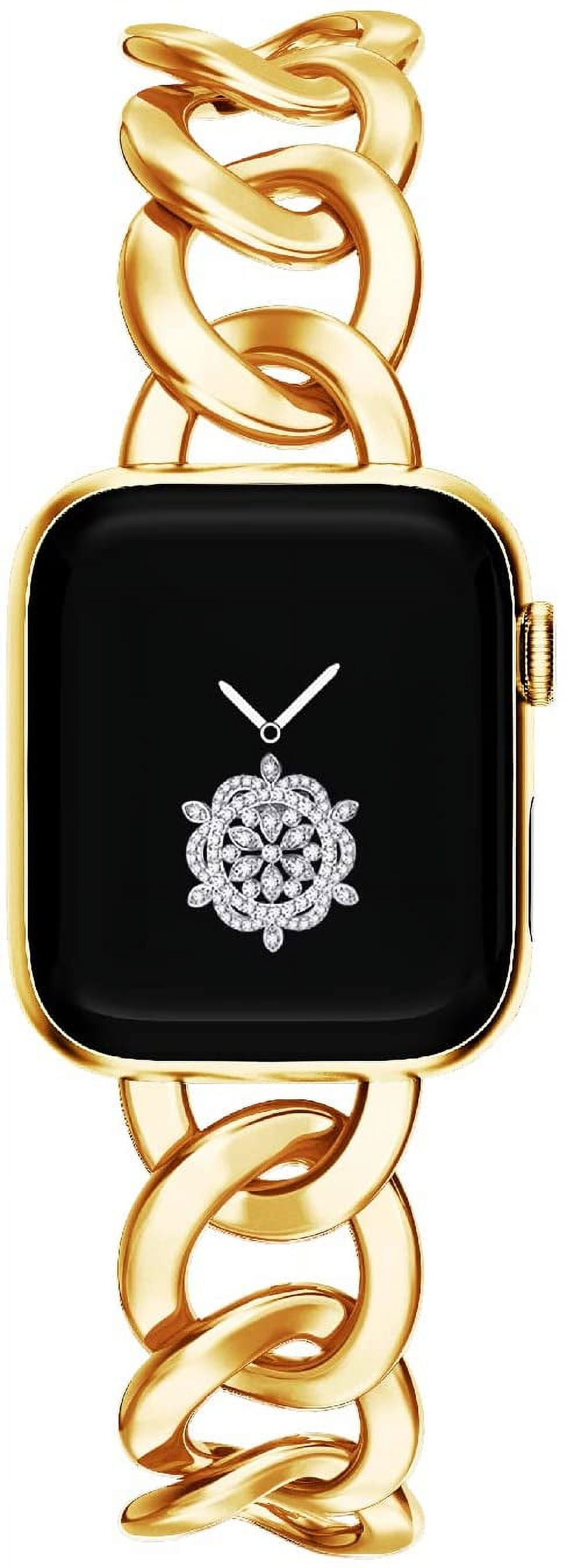 EIKODO-38/40/41mm 42/44/45/46mm Cool Women Chain Smartwatch Bands ...