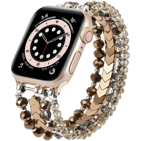 EIKODO-Beaded Bracelet Compatible with Apple Watch Band 38mm/40mm/41mm ...