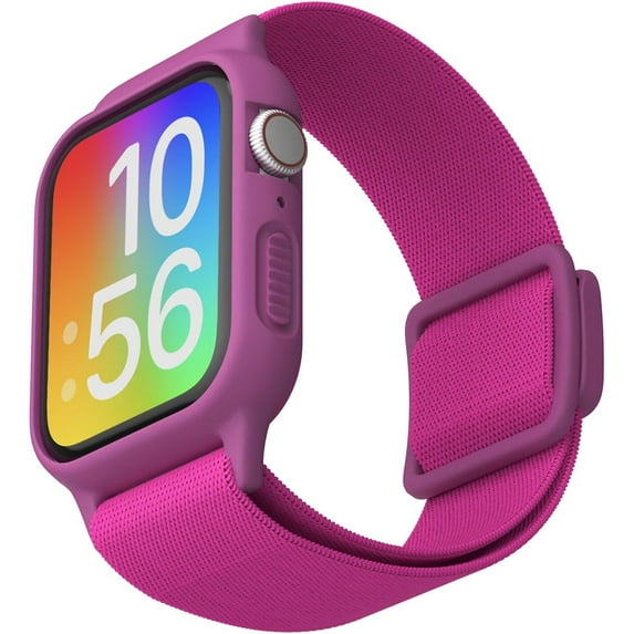 EIKODO-Compatible with Kids Apple Watch Band with Bumper Case, Elastic ...