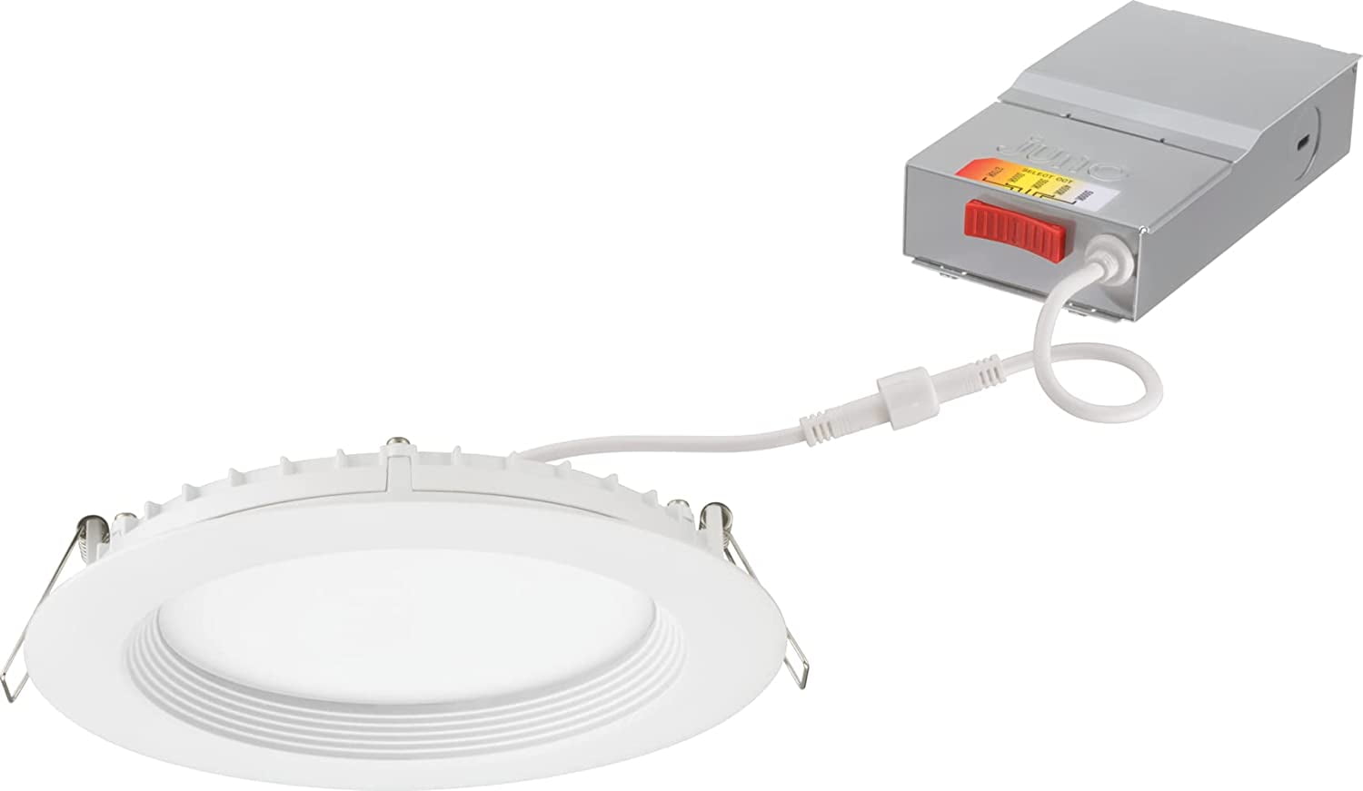 EIKODO-LED Recessed Lights 6 Inch Round Wafer Downlight, 5-in-1 ...