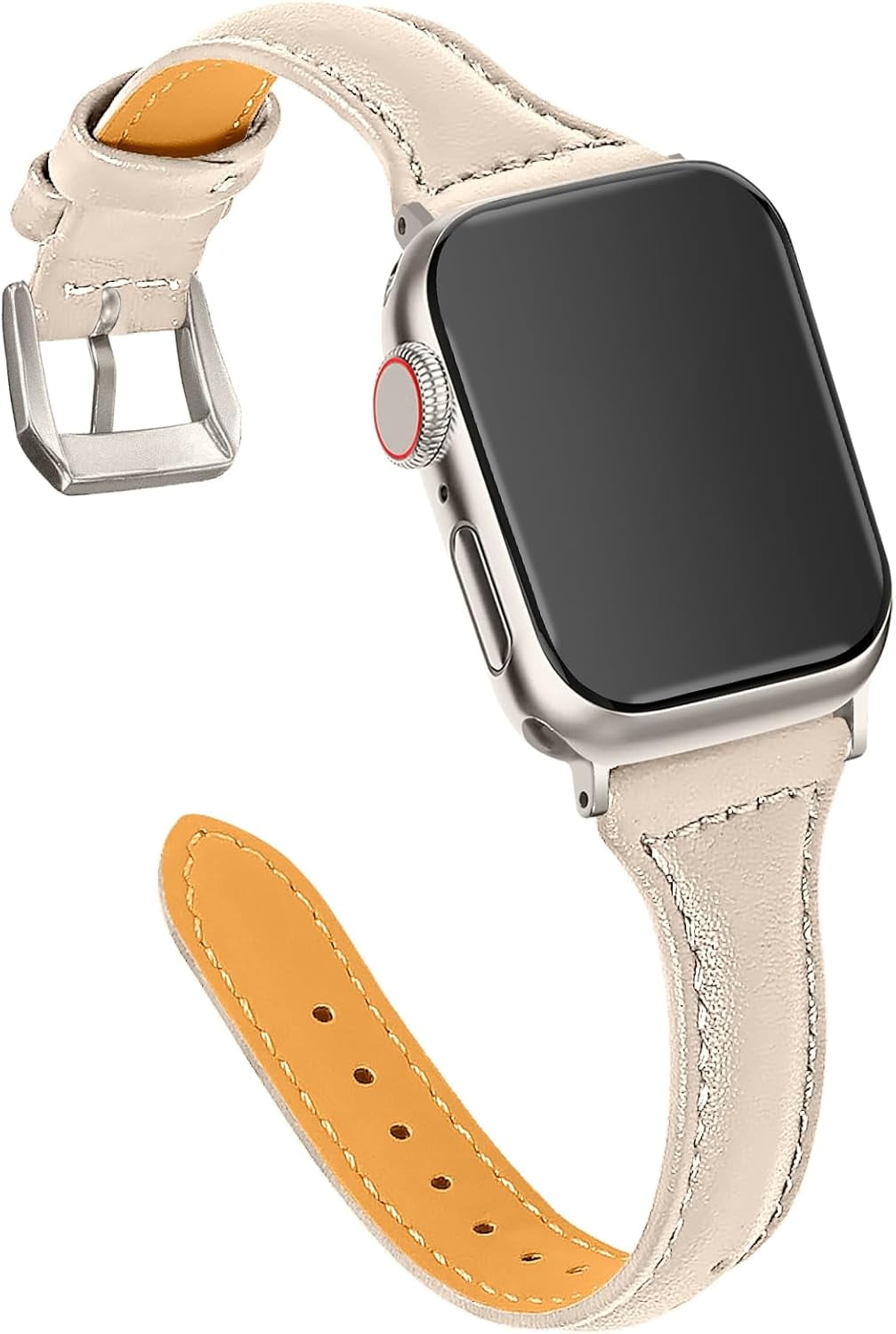 EIKODO-Leather Bands Compatible Apple Watch Bands For Women 38mm 40mm ...