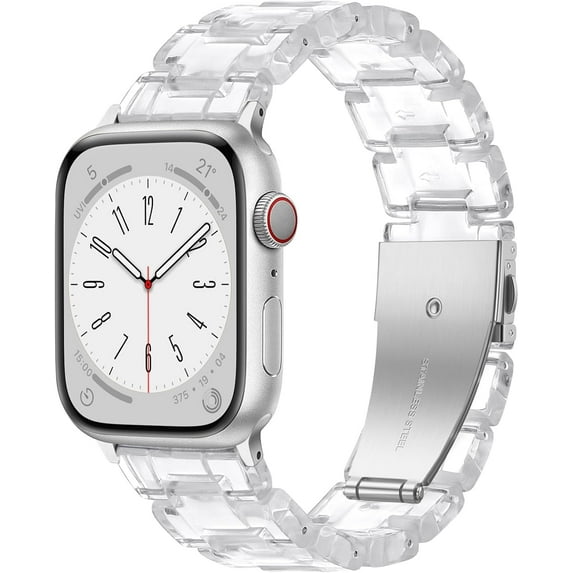 EIKODO-Light Resin Strap Compatible with Apple Watch Band for Women 38 ...