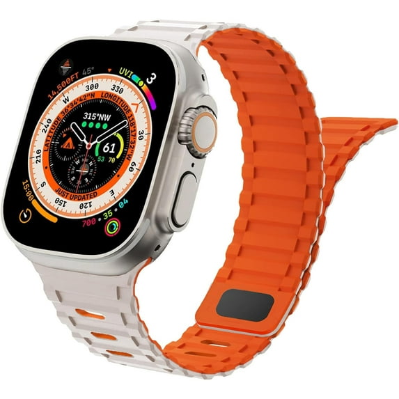 EIKODO-Magnetic Bands for Apple Watch Ultra/2 Band 49mm 45mm 44mm 42mm ...