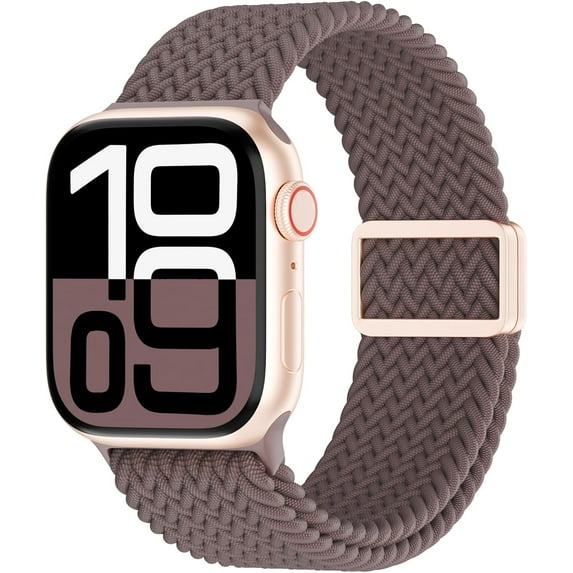 EIKODO-Magnetic Braided Solo Loop Compatible for Apple Watch Band 42mm ...