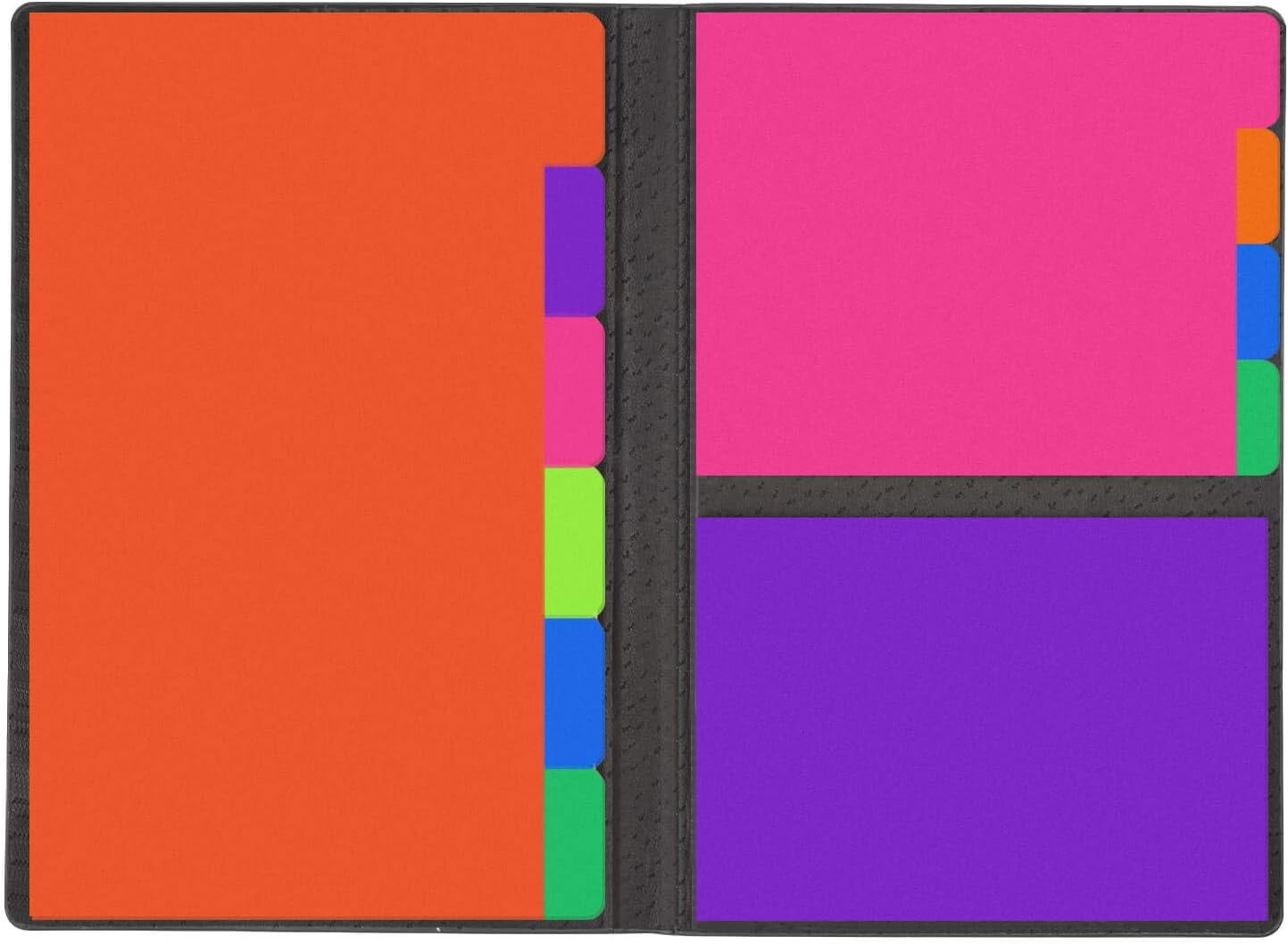 EIKODO-Reusable Sticky Notes Colorful Sticky Notes with tabs - Walmart.com