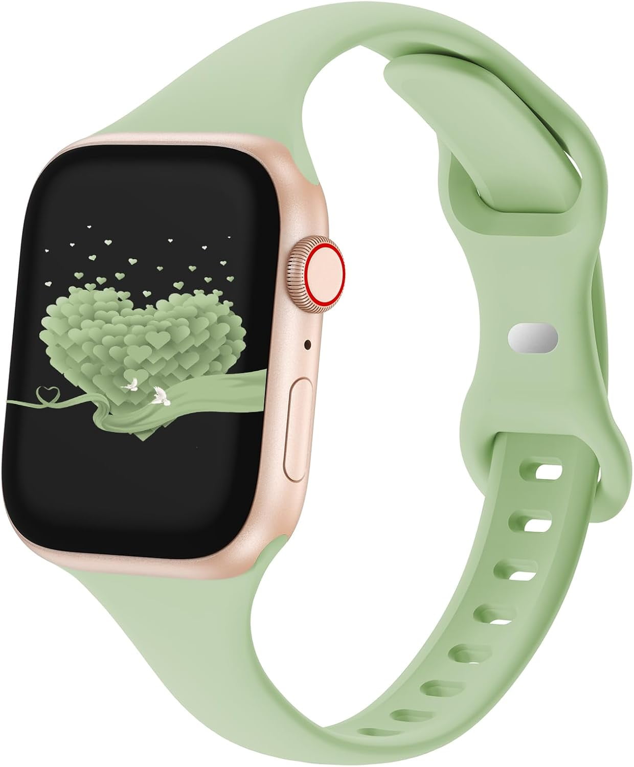 EIKODO-Slim Thin Narrow Band Compatible with Apple Watch 38mm 40mm 41mm ...