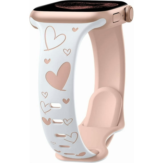 EIKODO-Slim Thin Two-Tone Compatible with Apple Watch Band 40mm 38mm ...