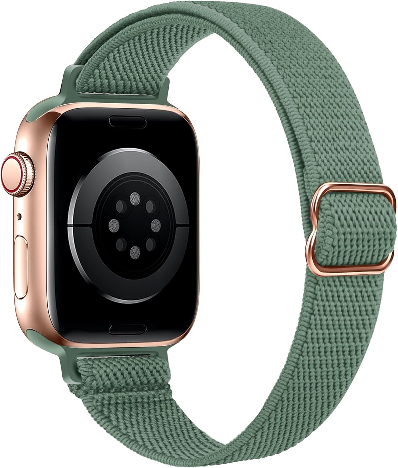 EIKODO-Thin Stretchy Nylon Band Compatible with Apple Watch Bands for ...