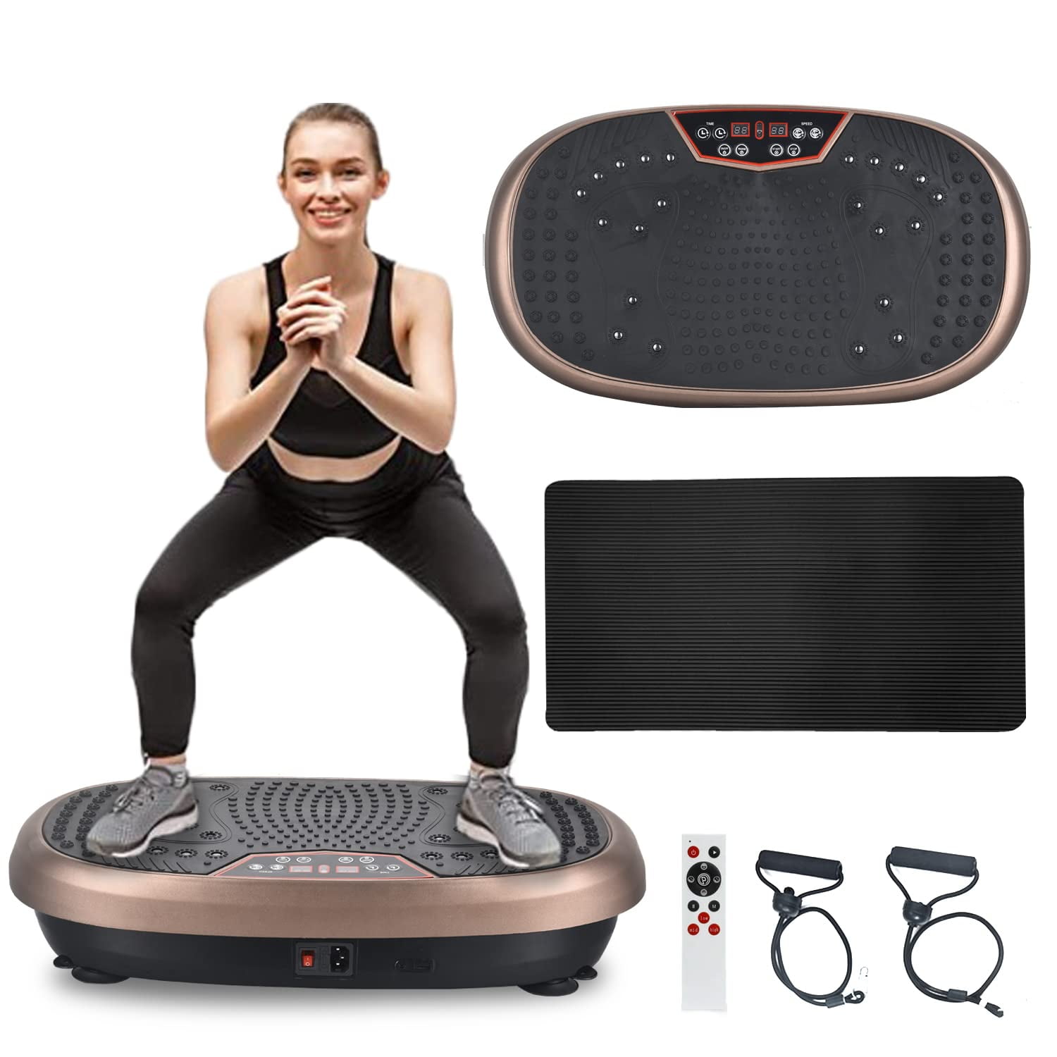EILISON Fitpro Vibration Plate Exercise Machine - Whole Body Workout ...