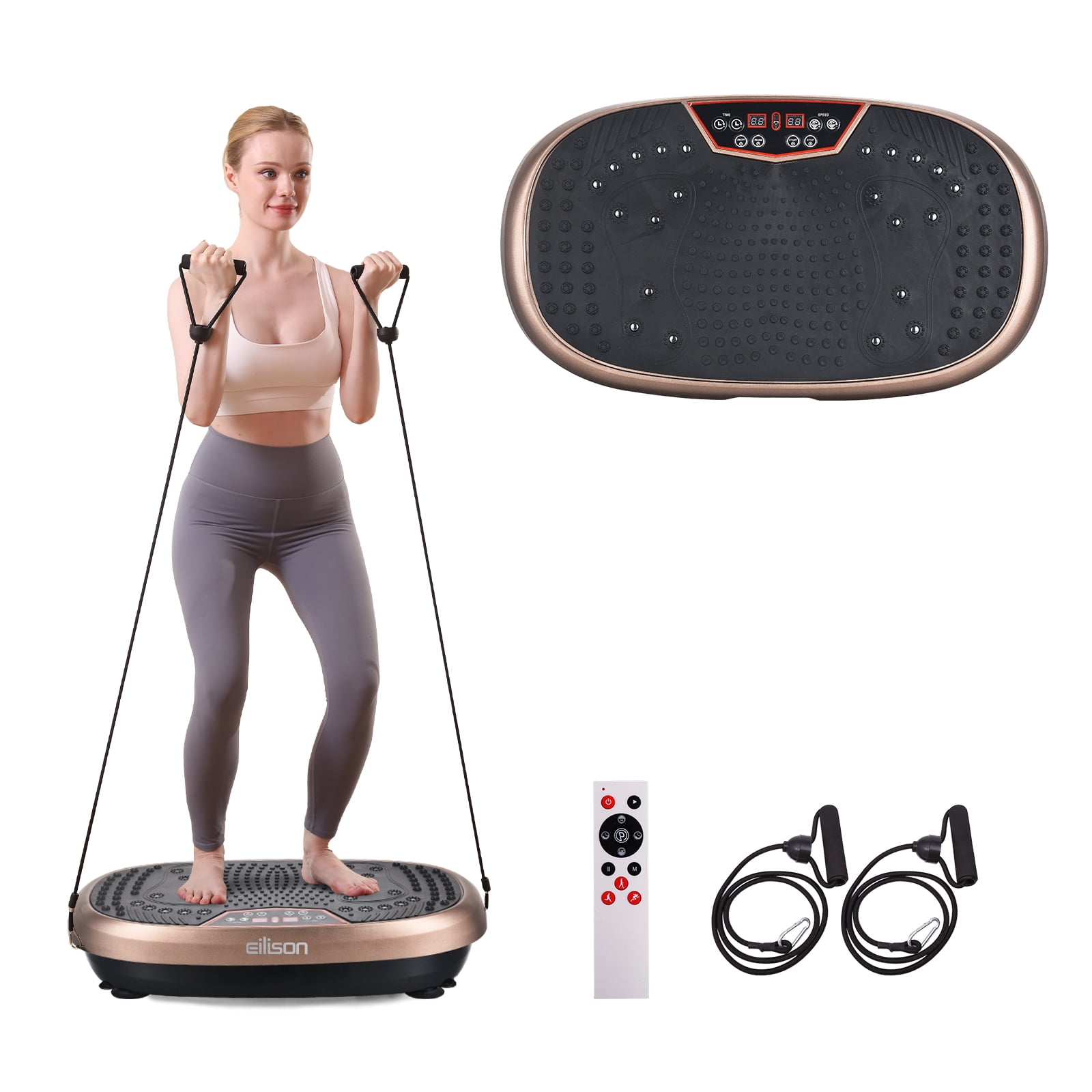 EILISON Fitpro Vibration Plate Exercise Machine - Whole Body Workout ...