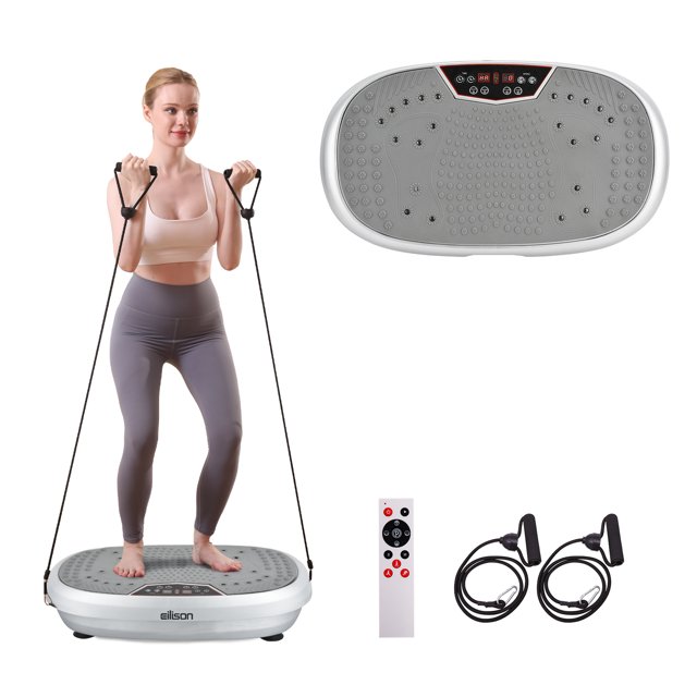 EILISON Fitpro Vibration Plate Exercise Machine - Whole Body Workout Vibration Fitness Platform ...
