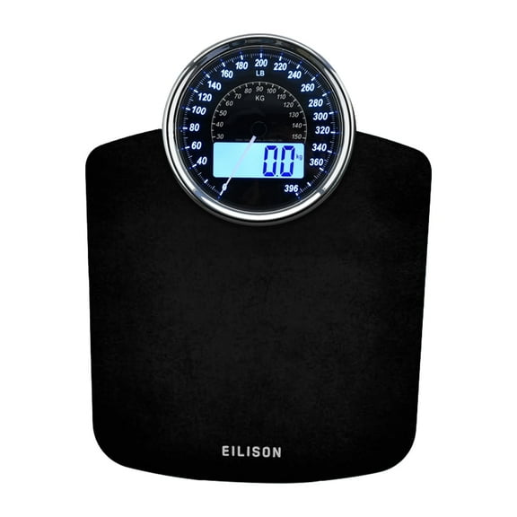 2-in-1 Analog & Digital Weighing Scale for Body Weight up to 400lbs ...