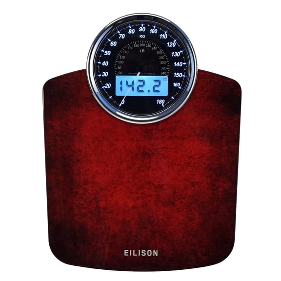 Digital Bathroom Scale, Motion-Sensing Ambient Center Illumination ...