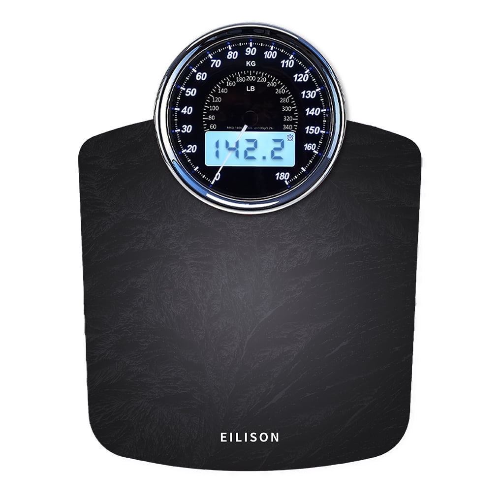 EILISON Highly Advance 2-in-1 Digital & Analog Weighing Scale for Body ...