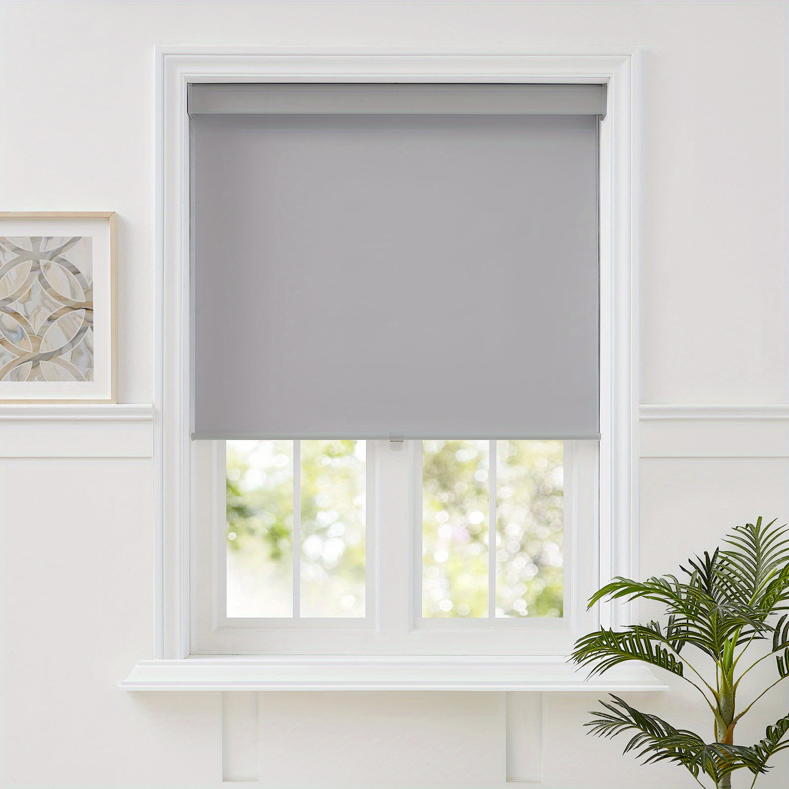 EIMELI 100% Blackout Roller Shades Cordless Window Blinds For Windows ...